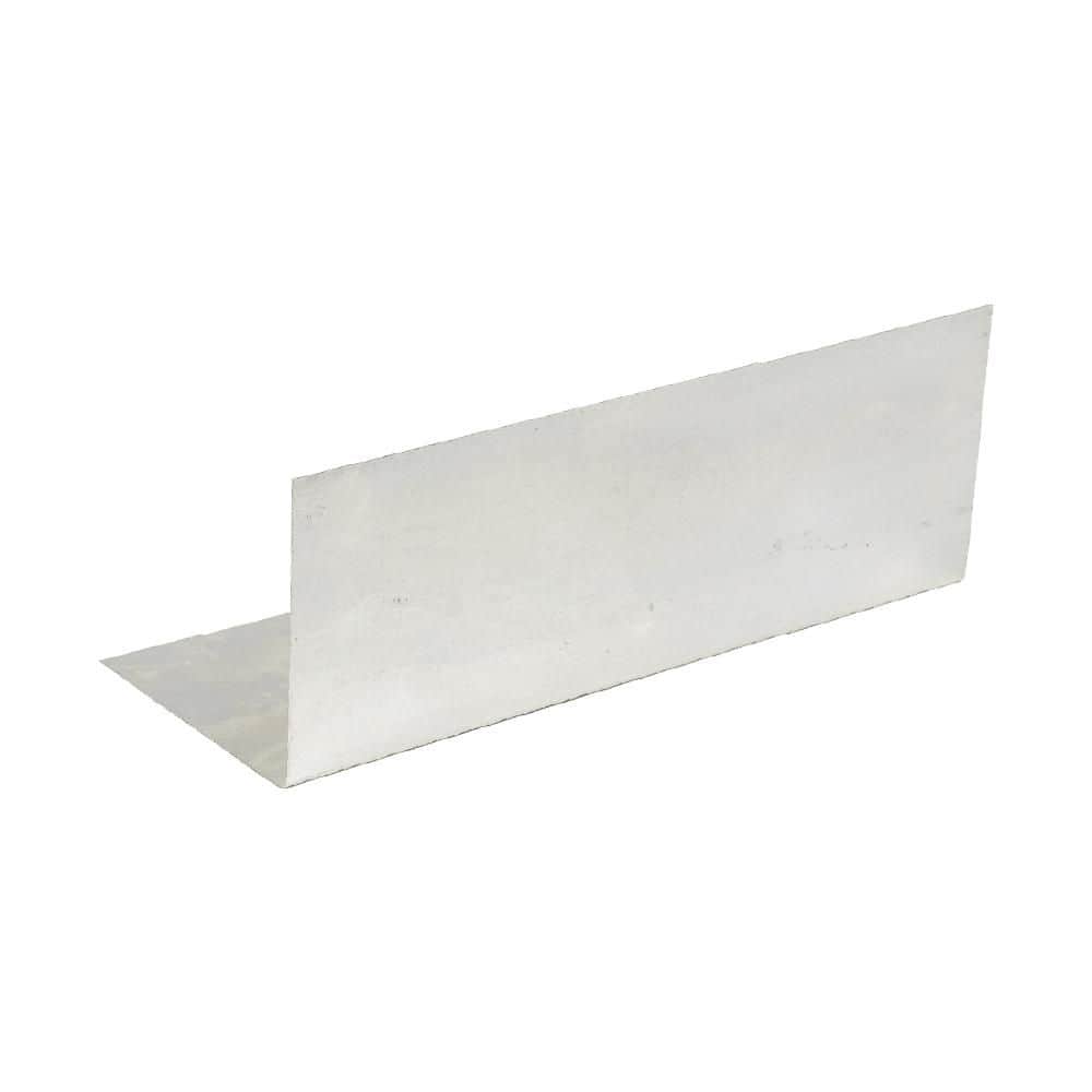 Amerimax Home Products 4 in. x 4 in. x 8 in. Mill Finish Galvanized ...