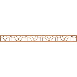 Ekena Millwork Tulum Fretwork 0.375 in. D x 46.375 in. W x 4 in. L ...