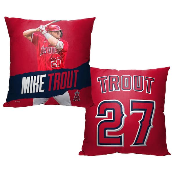 THE NORTHWEST GROUP MLB Angels 23 Mike Trout Printed Polyester Throw ...
