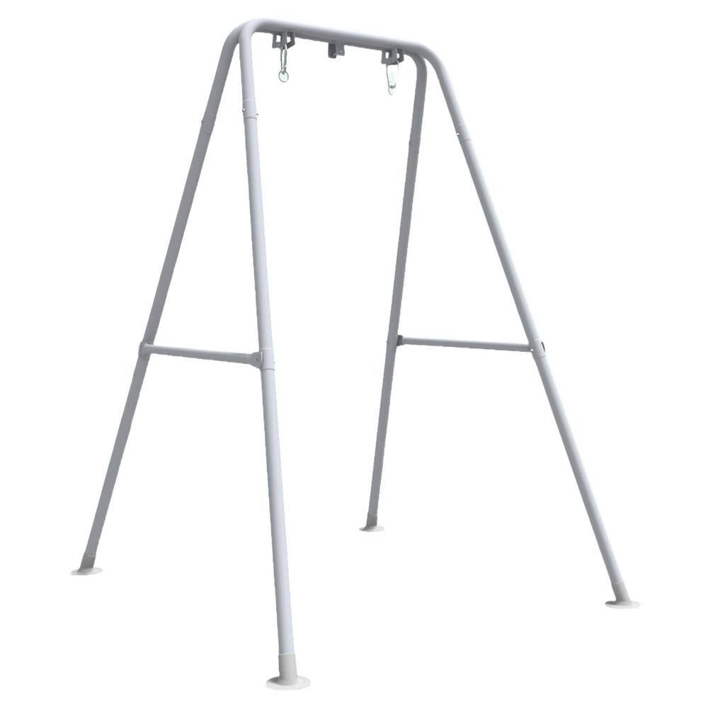 Angel Sar 4 ft. L x 4.7 ft. W x 5.9 ft. H Multi-Use Metal Hammock Stand ...