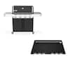 Weber Genesis E-415 4-Burner Liquid Propane Gas Grill in Black with ...