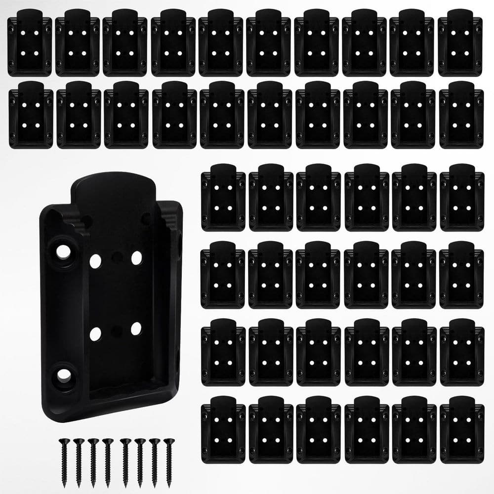 Afoxsos 40-Piece Nylon Deck Railing Connector Brackets for 2 x 4 ...