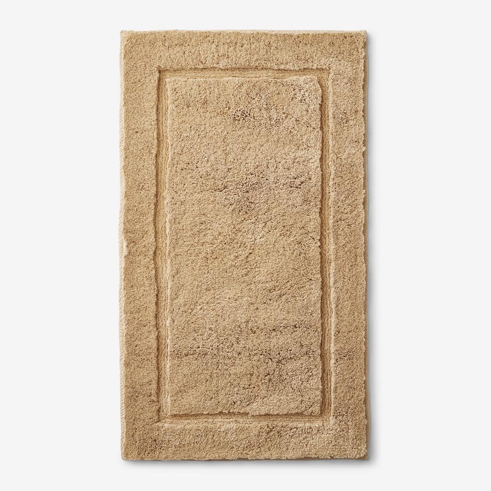 The Company Store Legends Butterscotch 24 in. x 17 in. Cotton Bath Rug ...