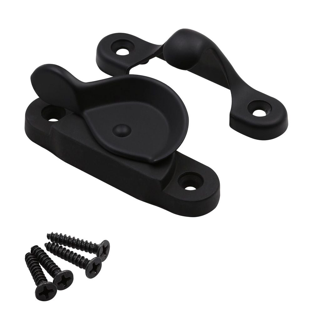 Prime-Line Window Sash Lock, Spring Cam Action, Matte Black (Single ...
