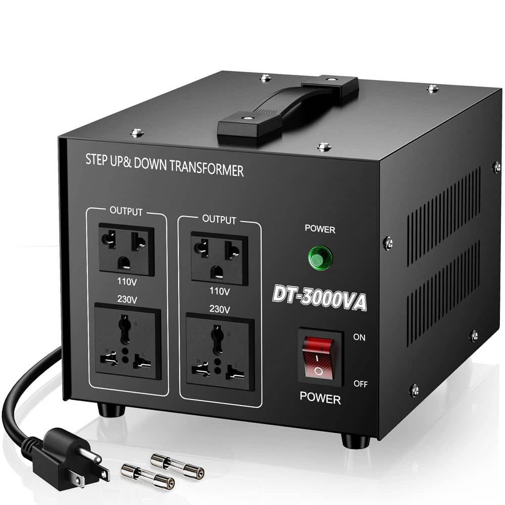 Yichuhaoxi 3000 Watt Voltage Converter Transformer Circuit Breaker ...