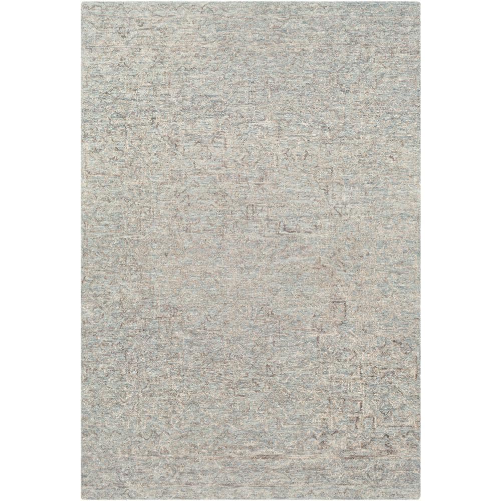 Livabliss Newcastle Sea Foam 4 ft. x 6 ft. Tribal Indoor Area Rug ...