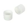 Everbilt 1-1/4 in. Long, 1-1/4 in. Width White Closet Rod End Caps(2 ...