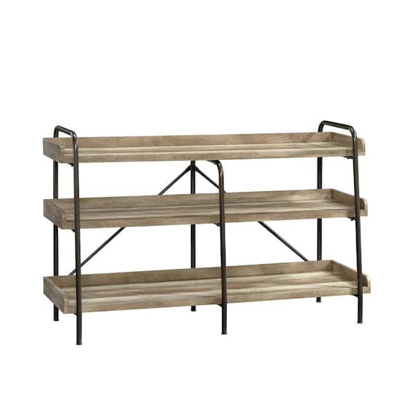 SAUDER Carson 56 in. Lintel Oak Standard Rectangle Console Table with ...
