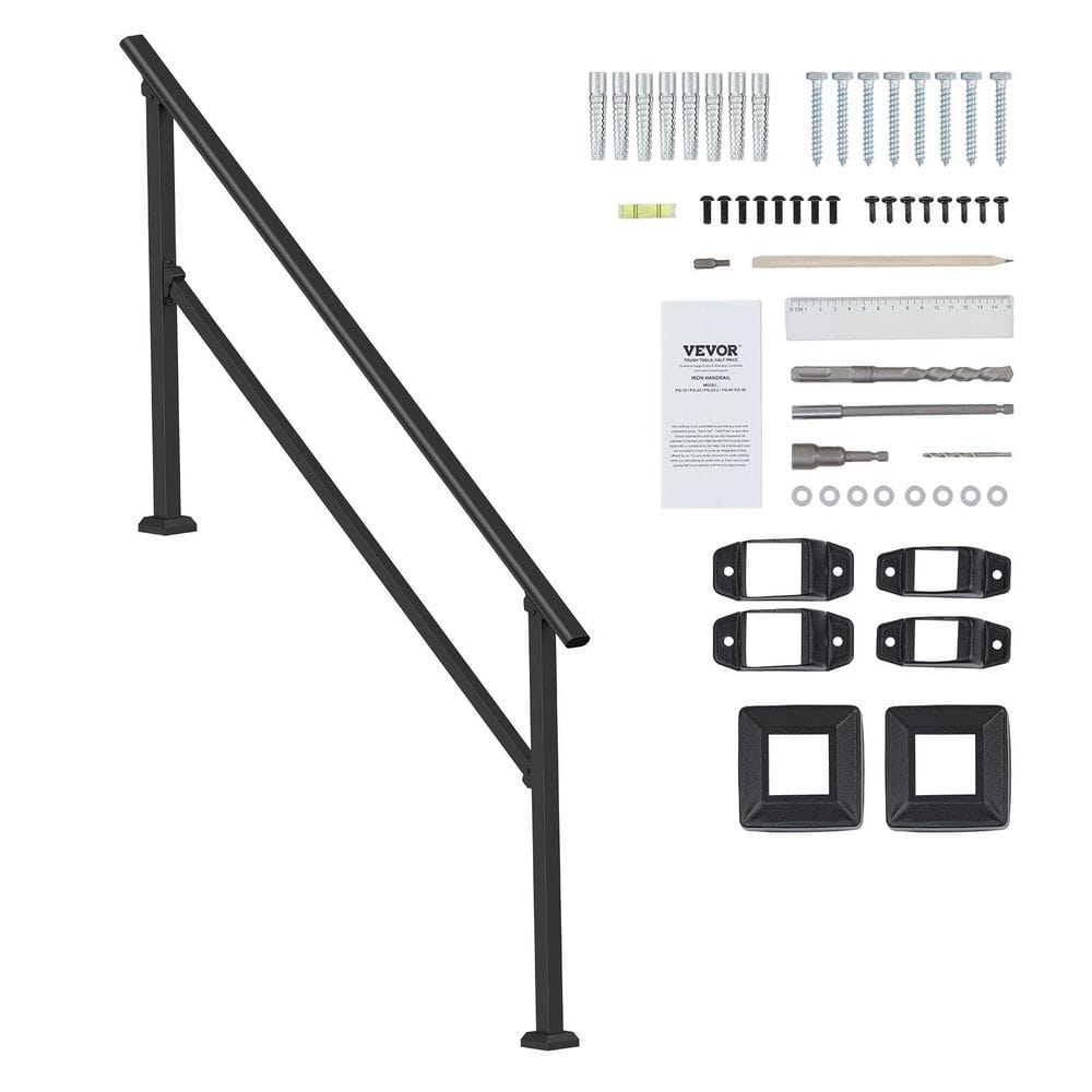 Have a question about VEVOR Handrails for Outdoor Steps 5-6 Step Stair ...