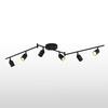 Vidalite Shura 6-Head Integrated LED Swivel Track Light, Directional ...