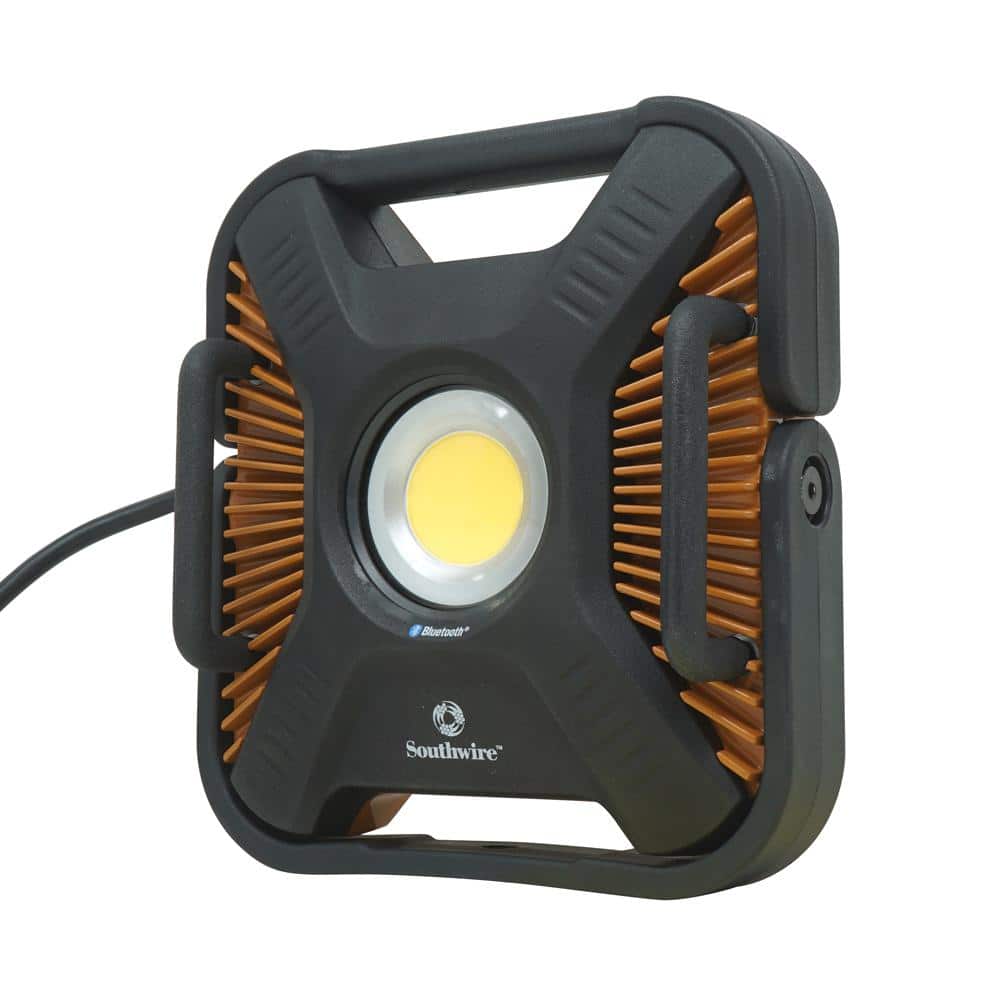 Southwire 6,000 Lumens LED Work Light, with USB Power Outlet AL60CSW ...