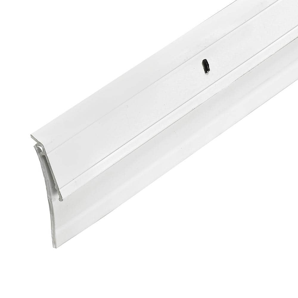 Frost King 2 in. x 36 in. White Heavy-Duty Aluminum and Vinyl Door ...