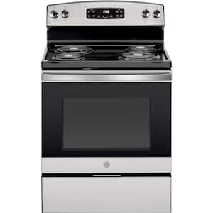 GE 1.6 cu. ft. Countertop Microwave in Stainless Steel with Sensor ...