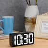Compact Digital Alarm Clock with USB Port for Bedroom Bedside, Small ...