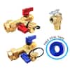 CMI inc 3/4 in. Tankless Water Heater Valves Installation Kit 3006 ...