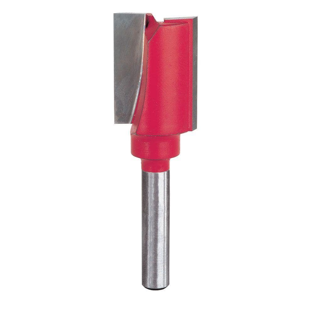DIABLO 19 mm Two Flute Straight Router Bit MM-019 - The Home Depot