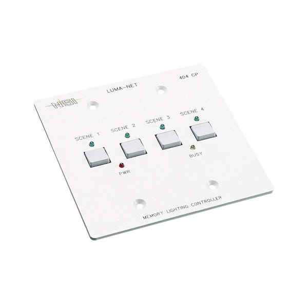 Leviton Luma-Net Remote Memory Control Panel with 4 Programmable Scenes ...