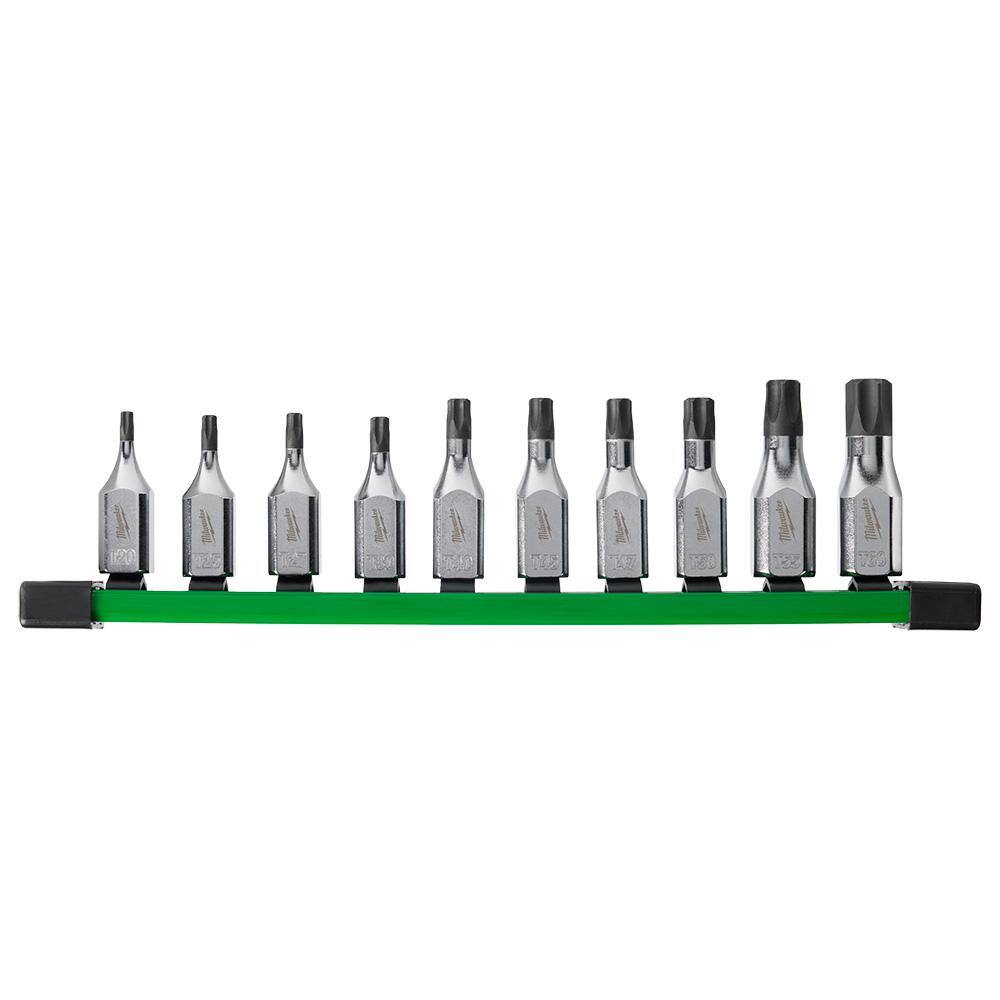 Milwaukee 3 8 In Drive Torx Bit Socket Set 10 Piece 48 22 9531 The