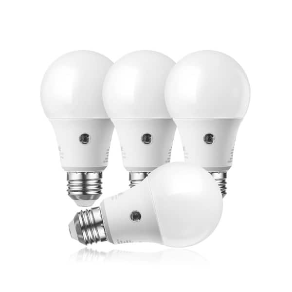 DEWENWILS 60-Watt Equivalent A19 Dimmable LED Light Bulb in Warm White (4-Pack) HLBA19A1 - The ...