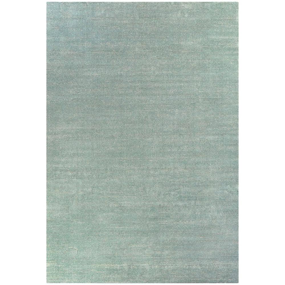BALTA Kincaid Teal 8 ft. x 10 ft. Textured Area Rug 3012675 - The Home ...