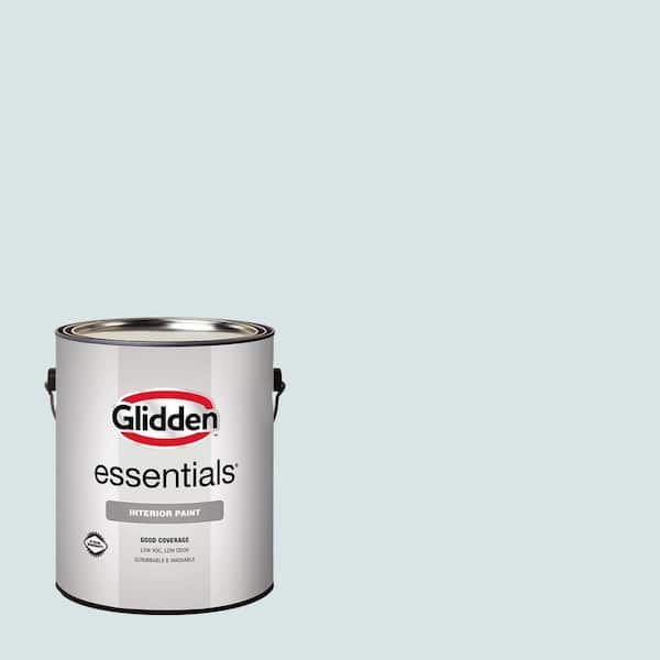 Glidden Essentials 1 gal. Beachcomber PPG1151-1 Flat Interior Paint ...