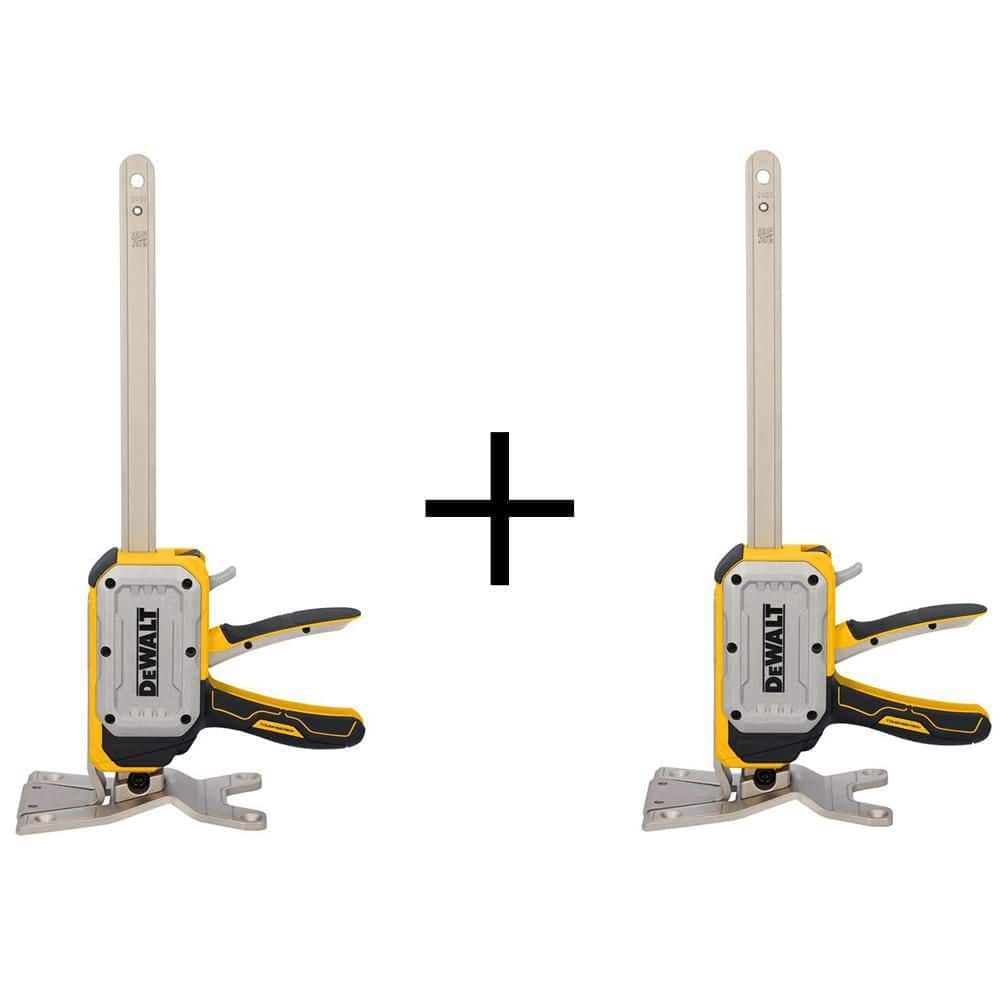 DEWALT (2-Piece) TOUGHSERIES 8-3/4 in. Construction Jack Set ...
