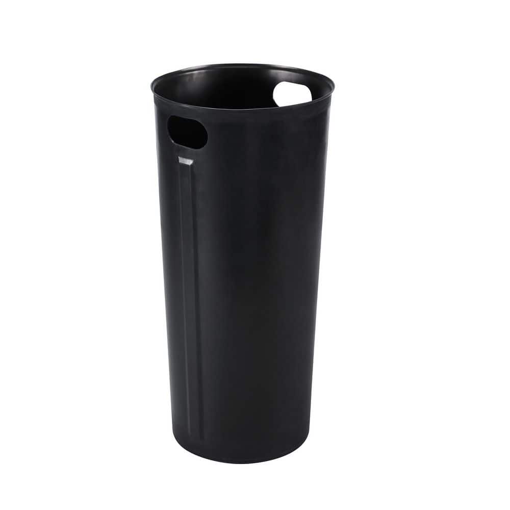 Alpine Industries 27 Gal. Rigid Plastic Waterproof Round Trash Can ...