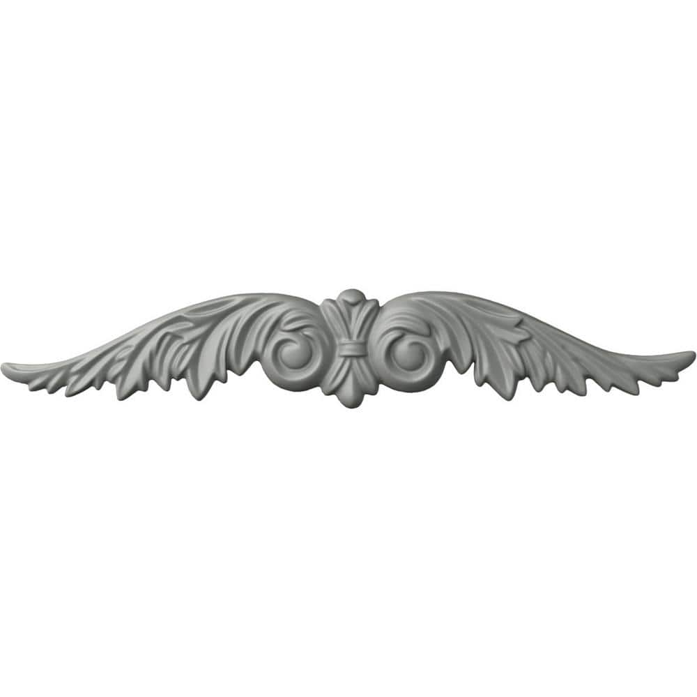 Ekena Millwork 1/2 in. x 11-5/8 in. x 2 in. Polyurethane Wings Onlay ...