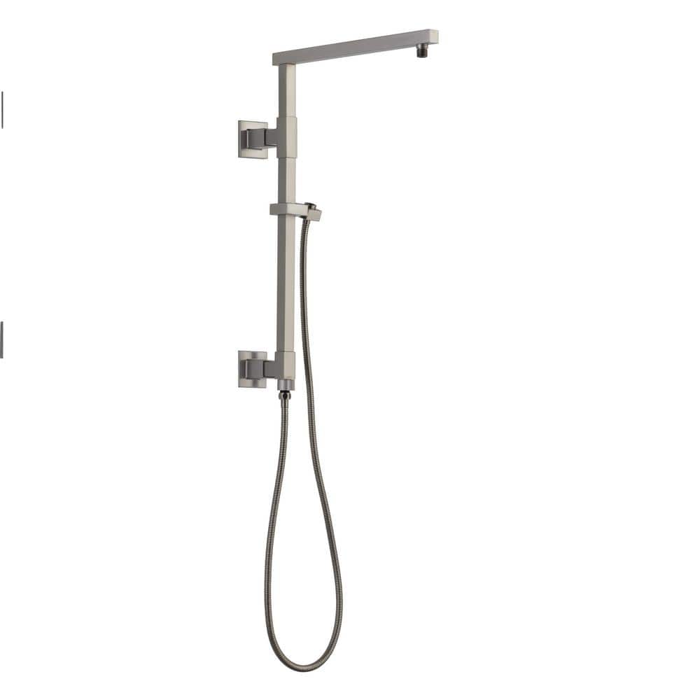 Delta Emerge Angular Modern 18 in. Column Shower Bar in Lumicoat ...