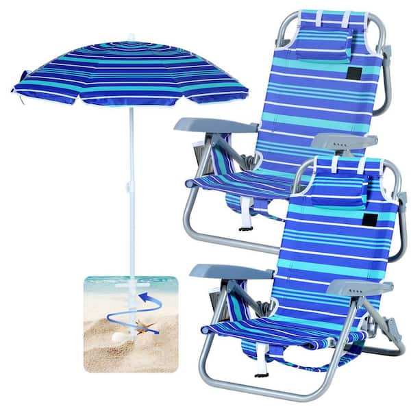 Toddler Beach Chair Kids Beach Chair Kids Camping Chair 5 Reclining ...