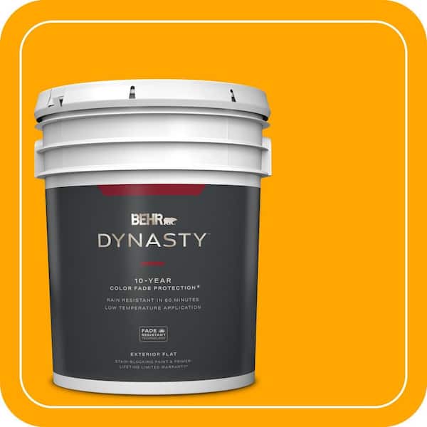 BEHR DYNASTY 5 gal. #S-G-330 Instant Delight Flat Exterior Stain ...