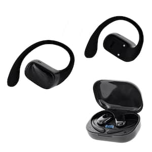 OPN Sound Aperto Black Wireless Bluetooth Over the Ear Neckband ...