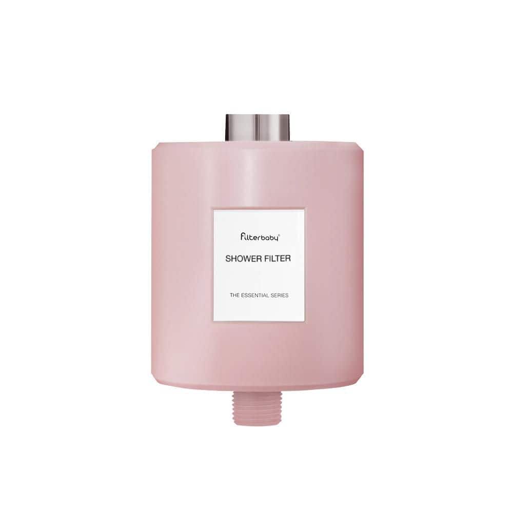 FilterBaby Essential Series in Line Shower Filter - Light Pink SYBURP ...