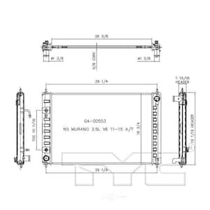 TYC Radiator 13039 - The Home Depot