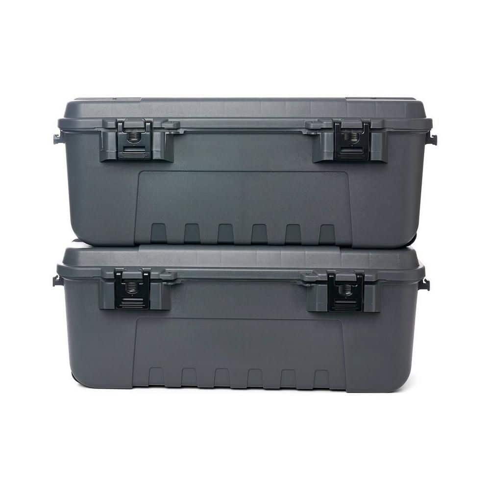 Reviews for Plano 27 Gal. Storage Box in Charcoal 2-Pack | Pg 2 - The ...