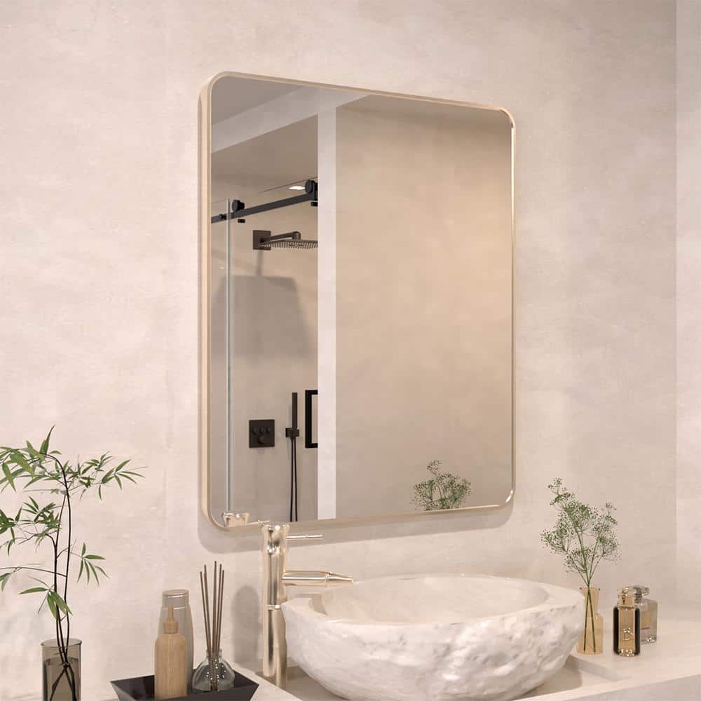 FAMYYT 30 in. W x 36 in. H Rectangle Framed Vertically/Horizontally ...