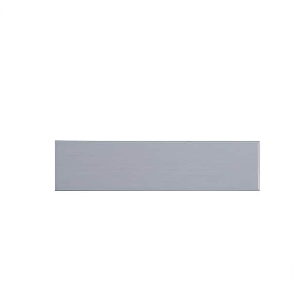 Jeffrey Court Blue Linen 3 in. x 12 in. Glossy Ceramic Wall Tile (10.75 ...