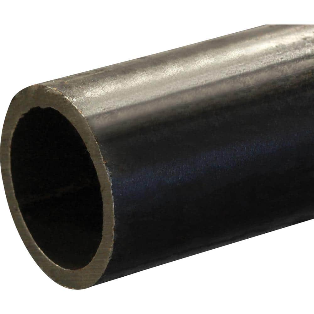 BORUSAN MANNESMANN 1-1/4 in. x 10 ft. Black Steel Pipe Tube GS11 ...