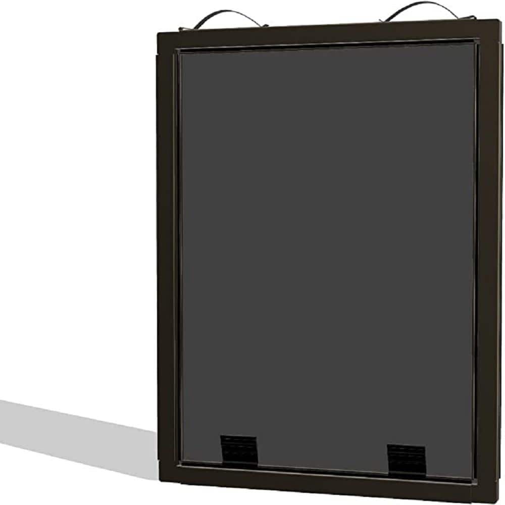 RITESCREEN 60 in. x 60 in. Bronze Window Screen Frame Kit FG-WDKIT60-B ...