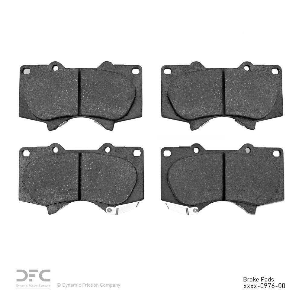 DFC 3000 Ceramic Brake Pads 1310-0976-00 - The Home Depot