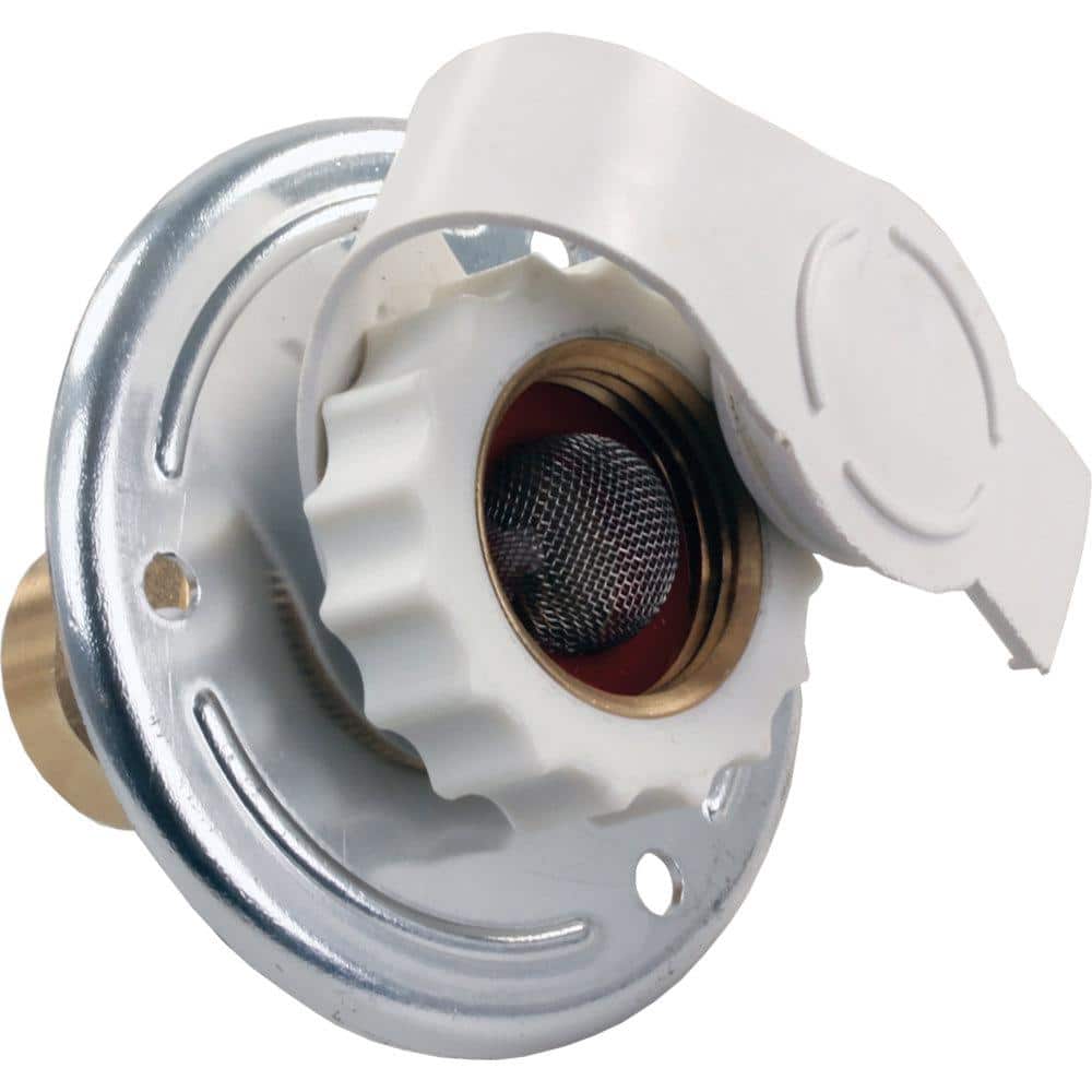 JR Products Aluminum City Water Flange - 1/2 in. FPT x 3/4 in. 62175 ...