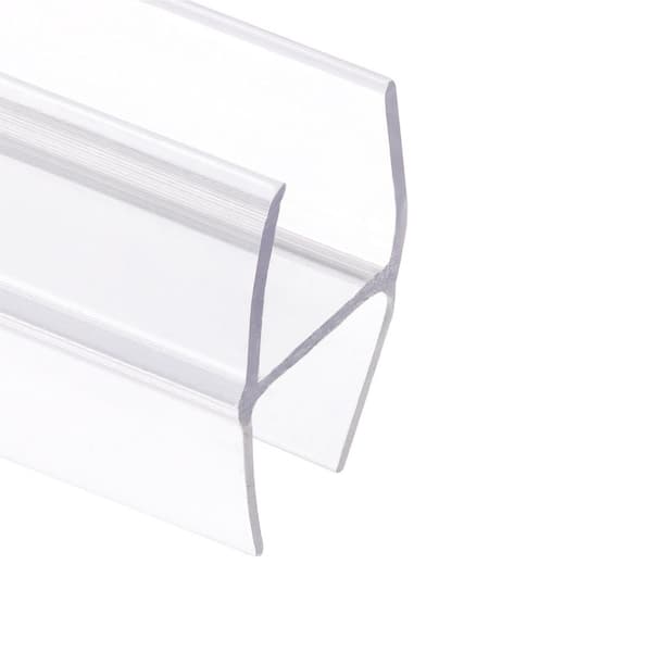 Prime-Line Frameless Glass Shower 81.5 x .5 in. Door Sweep, H Bottom ...