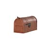 Postal PRO Carlton Post Mount Mailbox Copper PP150SCP - The Home Depot