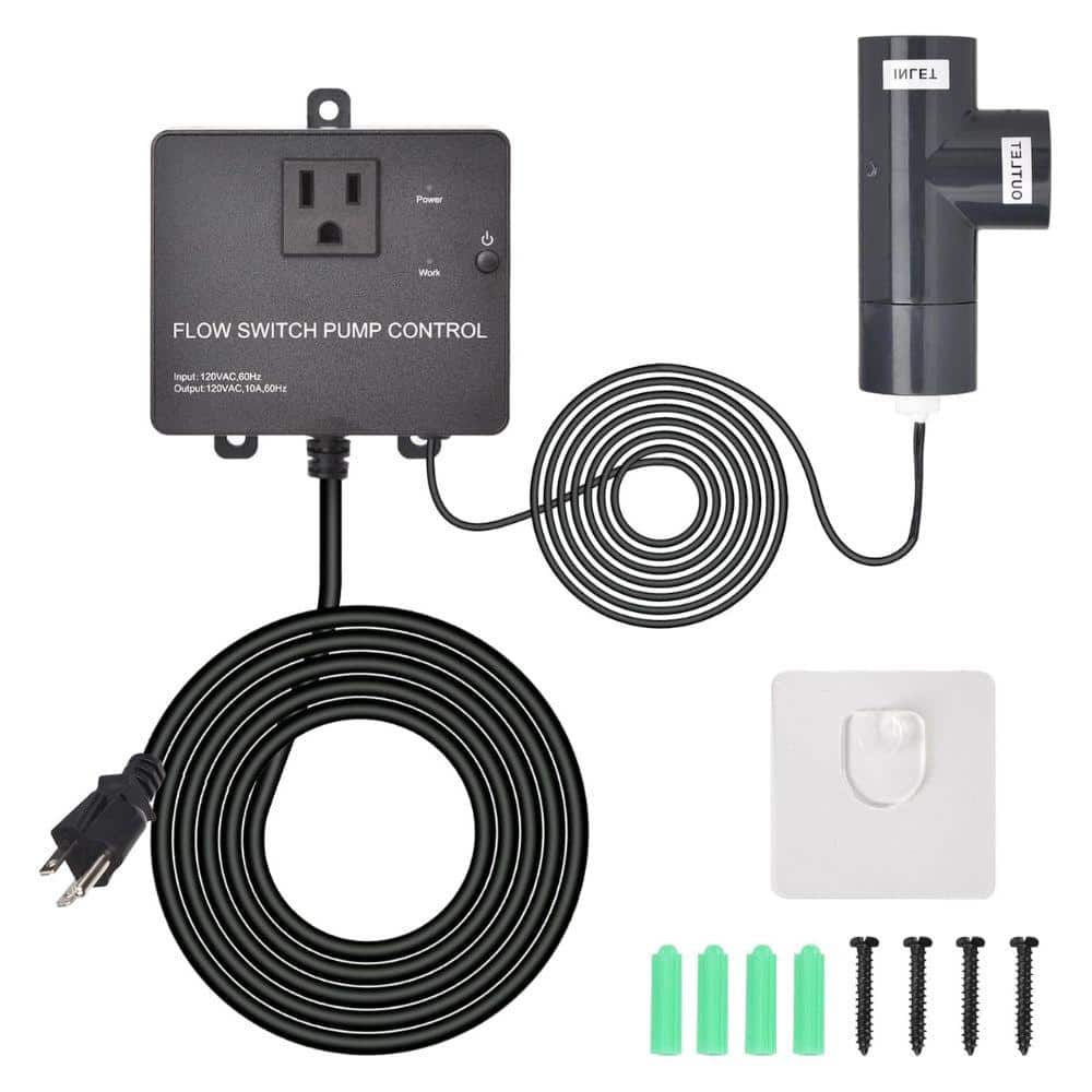 Lukyamzn Automated Water Flow Switch Pump Control System for 1 in ...