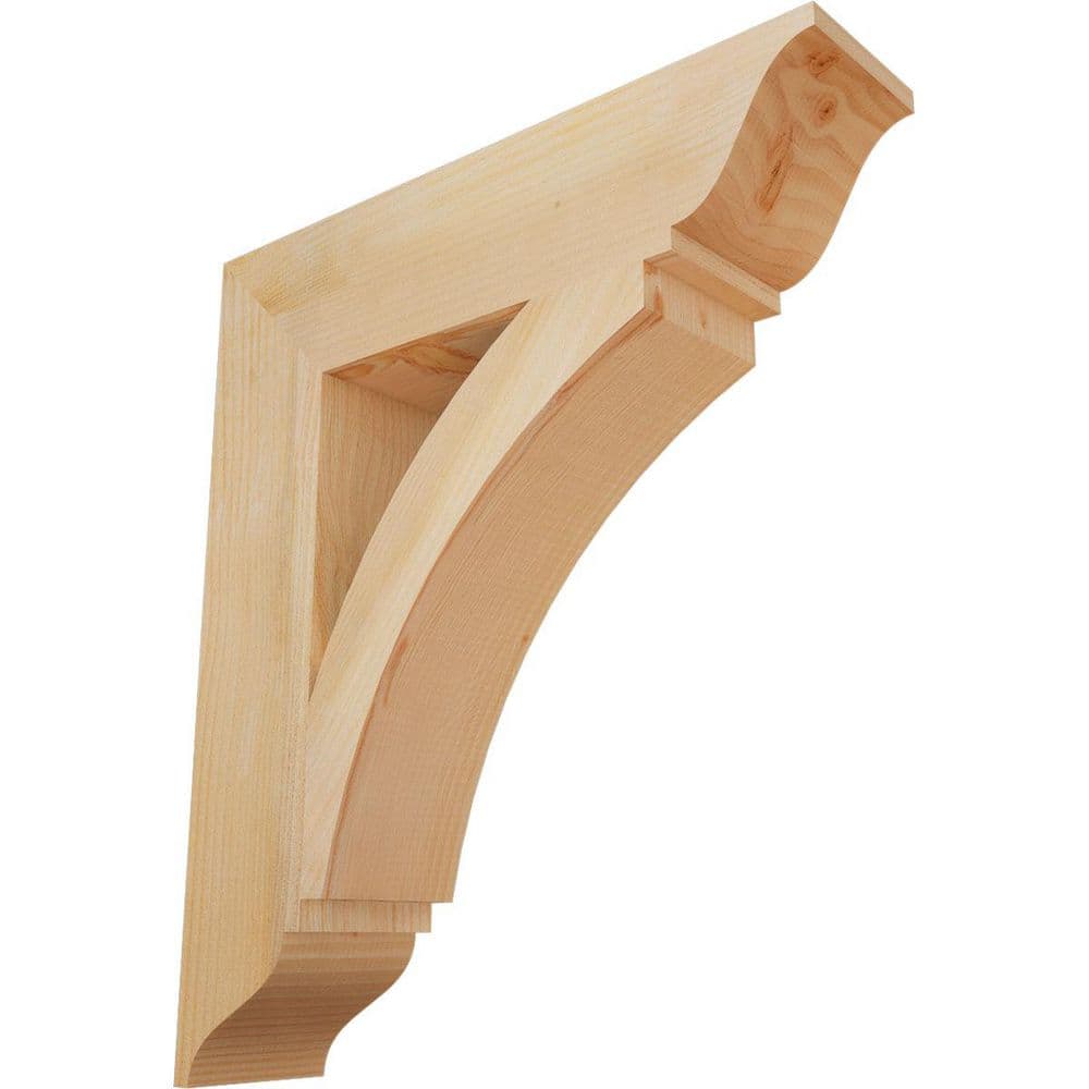 Ekena Millwork 6 in. x 30 in. x 26 in. Douglas Fir Thorton Traditional ...