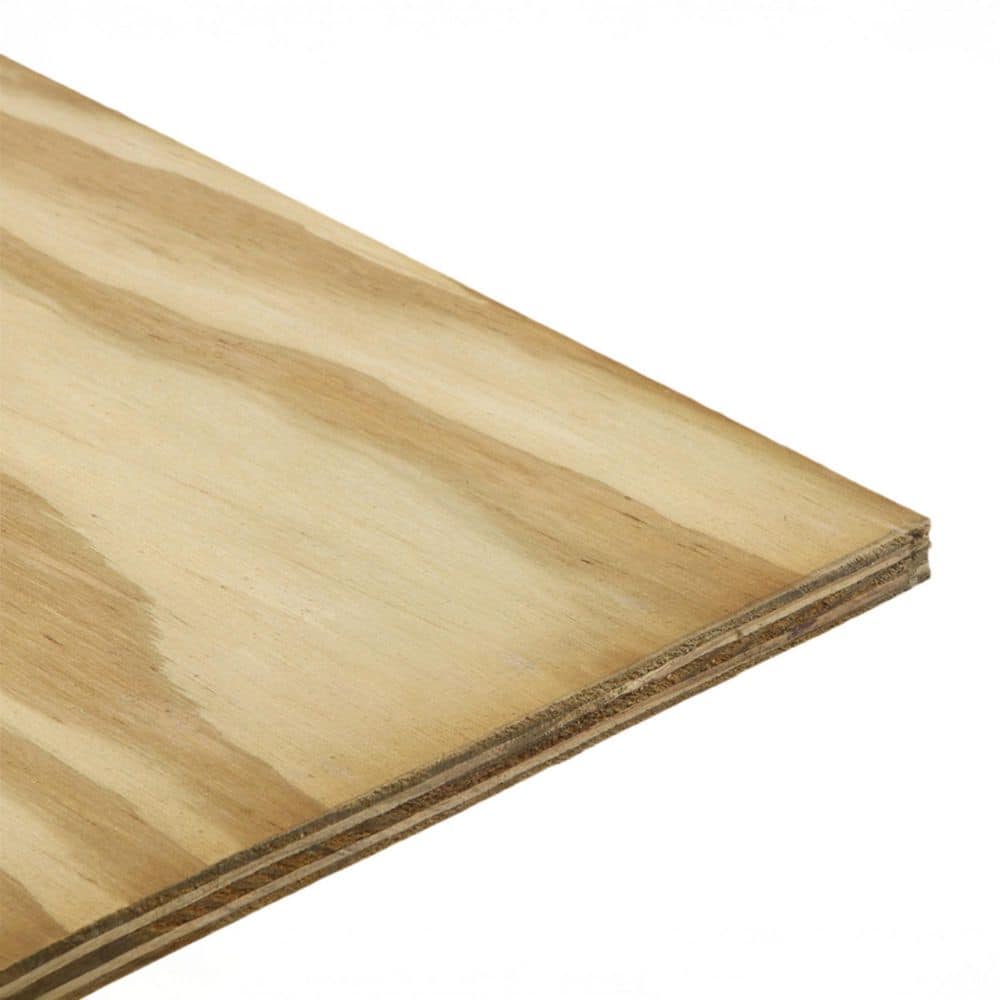 ProWood 1/2 in. x 2 ft. x 4 ft. Pressure-Treated Pine Plywood Project ...