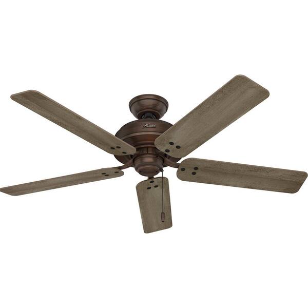 Copper Ceiling Fan No Light | Shelly Lighting