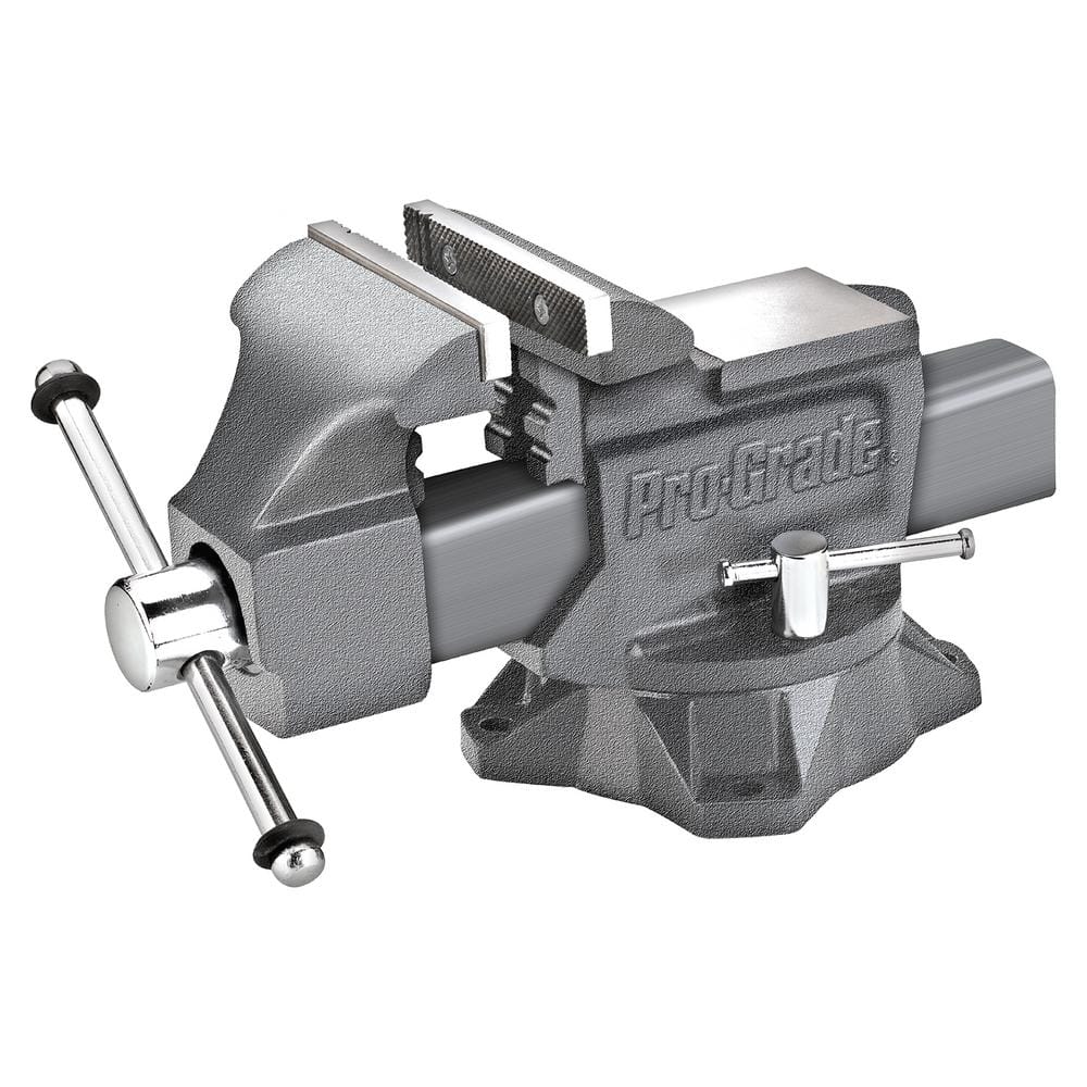 PRO-GRADE 8 in. Mechanics Vise 59117 - The Home Depot