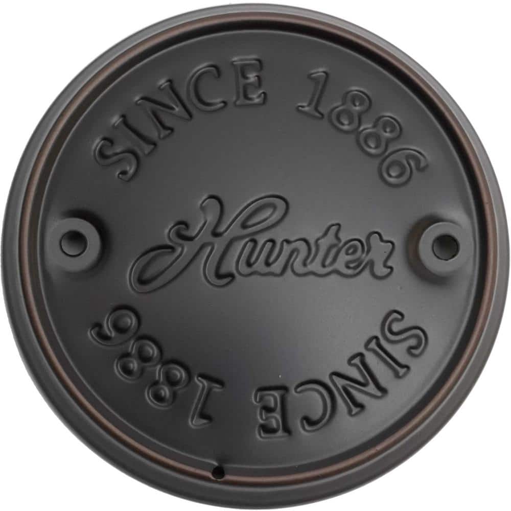 Hunter Onyx Bengal Light Cover 99768 - The Home Depot