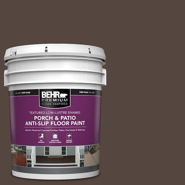 BEHR PREMIUM 5 gal. #HDC-MD-13 Rave Raisin Textured Low-Lustre Enamel ...
